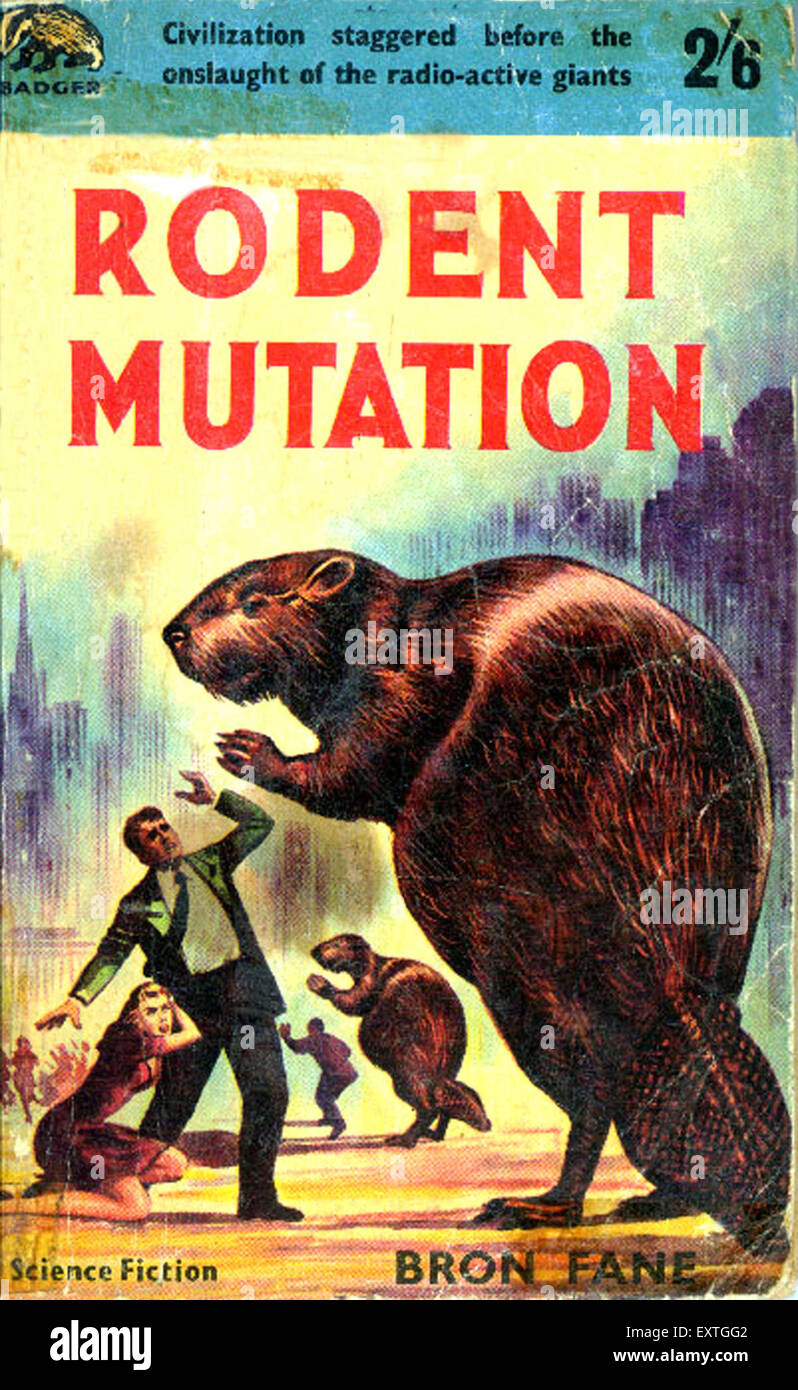 1960s UK Rodent Mutation Book Cover Stock Photo - Alamy