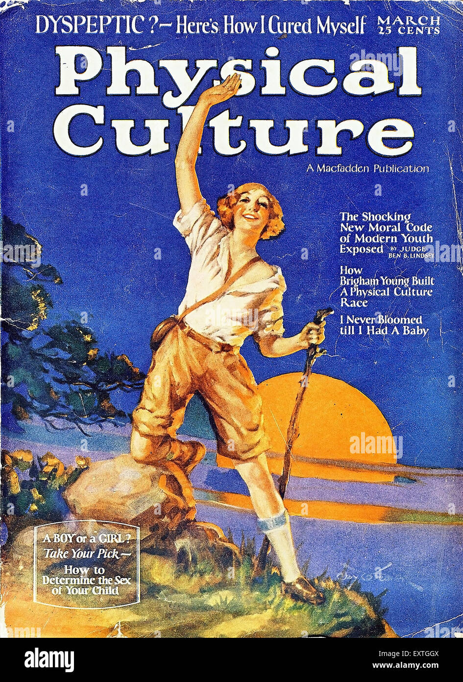 1930s usa physical culture magazine hi-res stock photography and images ...
