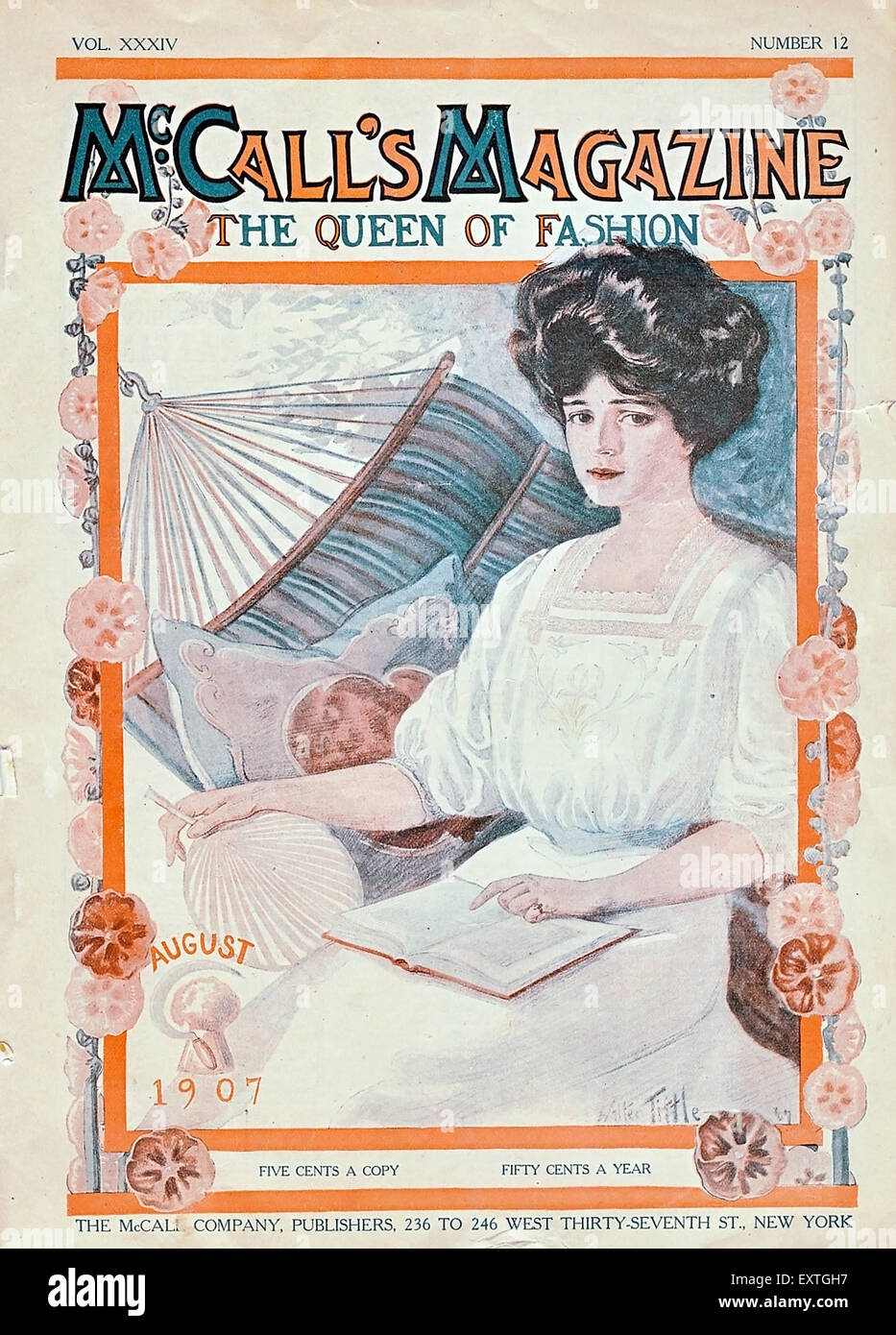 1900s USA McCall's Magazine Cover Stock Photo - Alamy