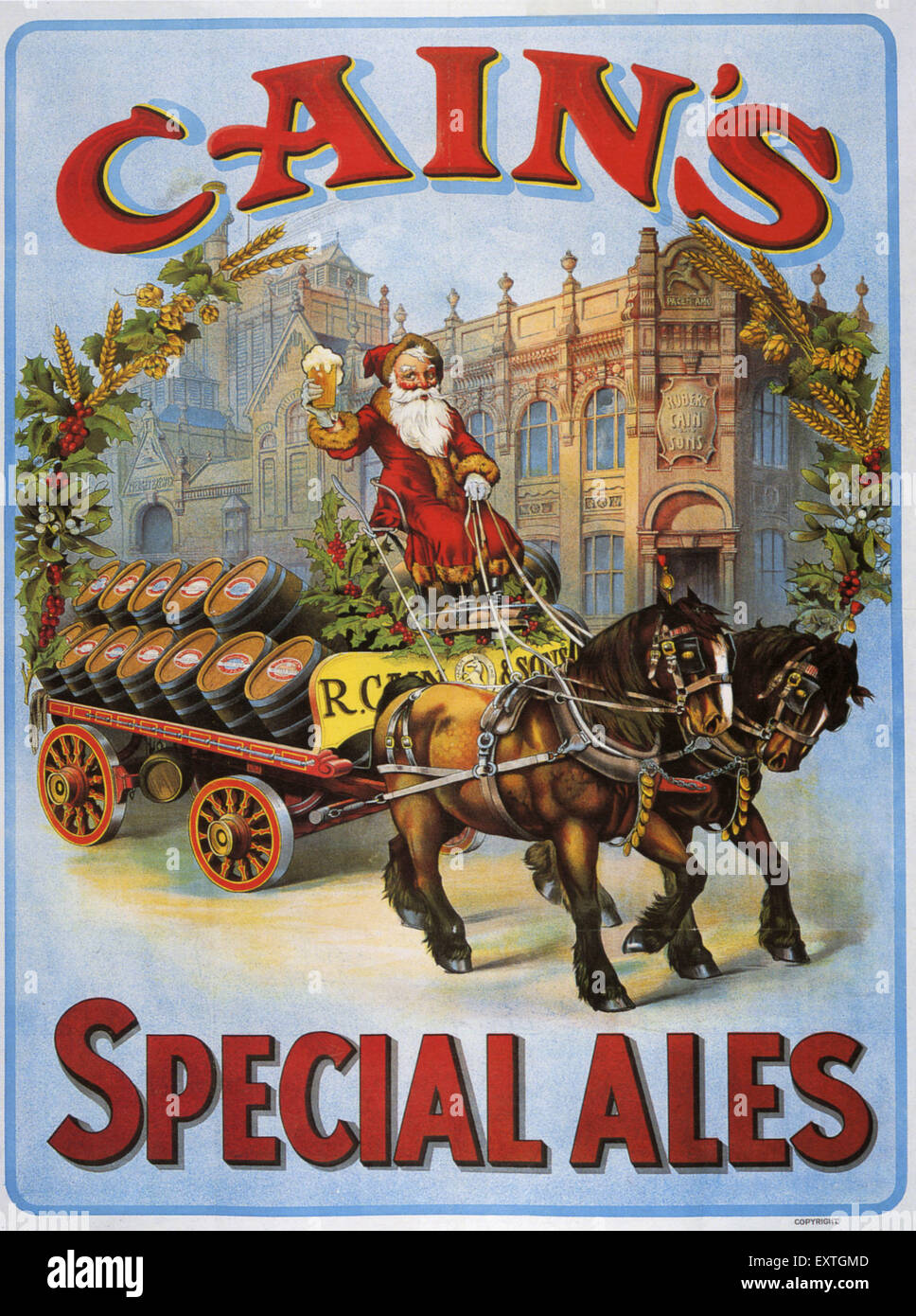 1900s beer poster hi-res stock photography and images - Alamy