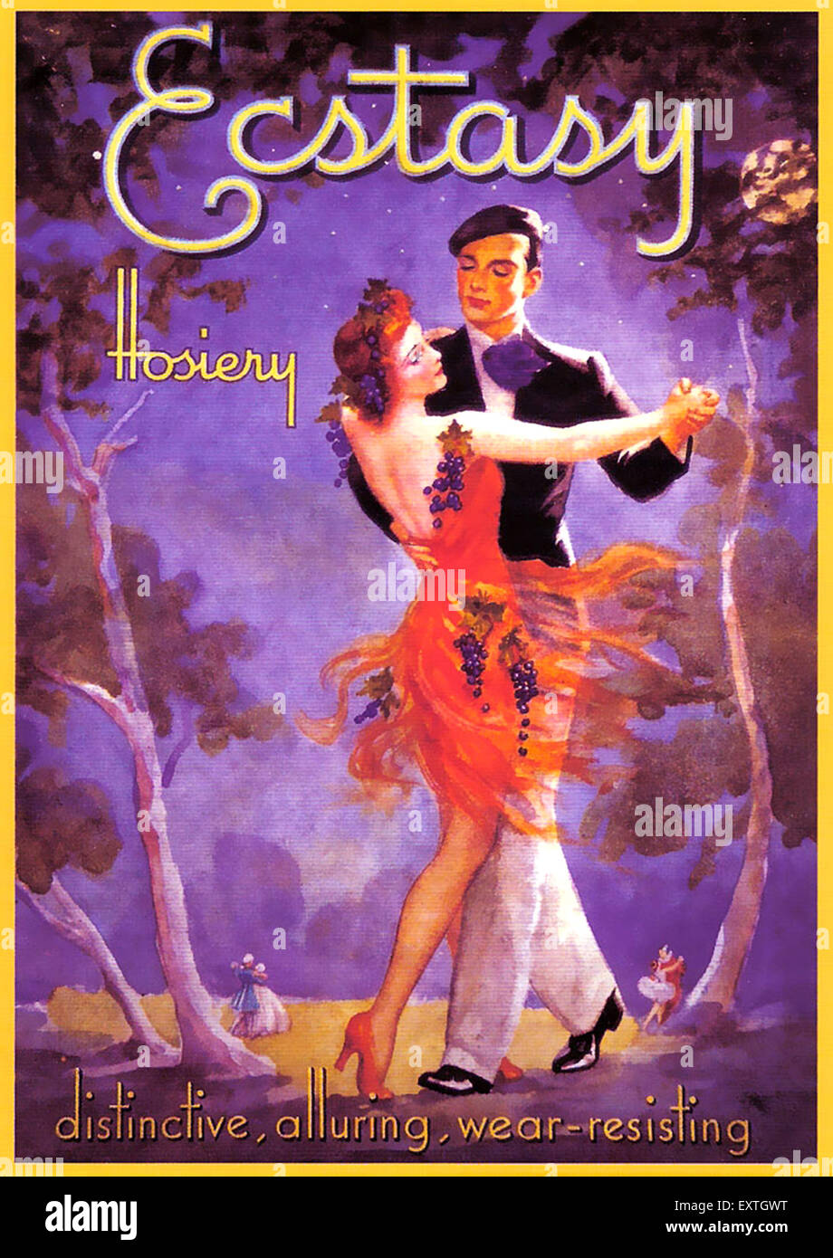 1930s USA Ecstasy Magazine Advert Stock Photo - Alamy