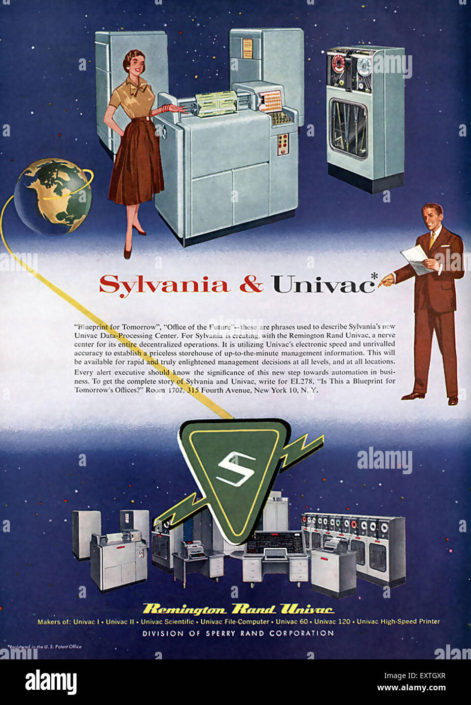 Univac hi-res stock photography and images - Alamy