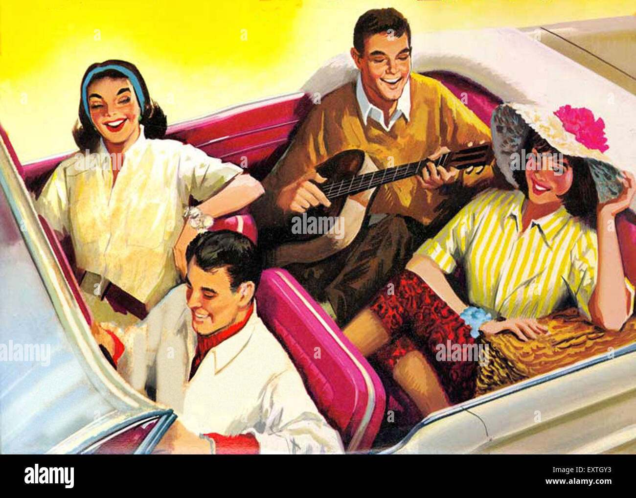 1950s USA The Jaycees Album Cover Stock Photo - Alamy