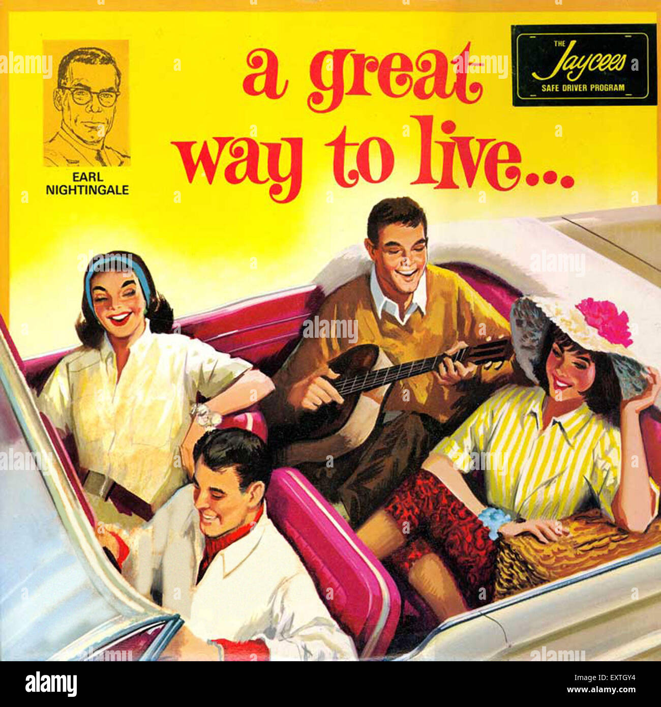 1950s USA The Joycees Album Cover Stock Photo - Alamy