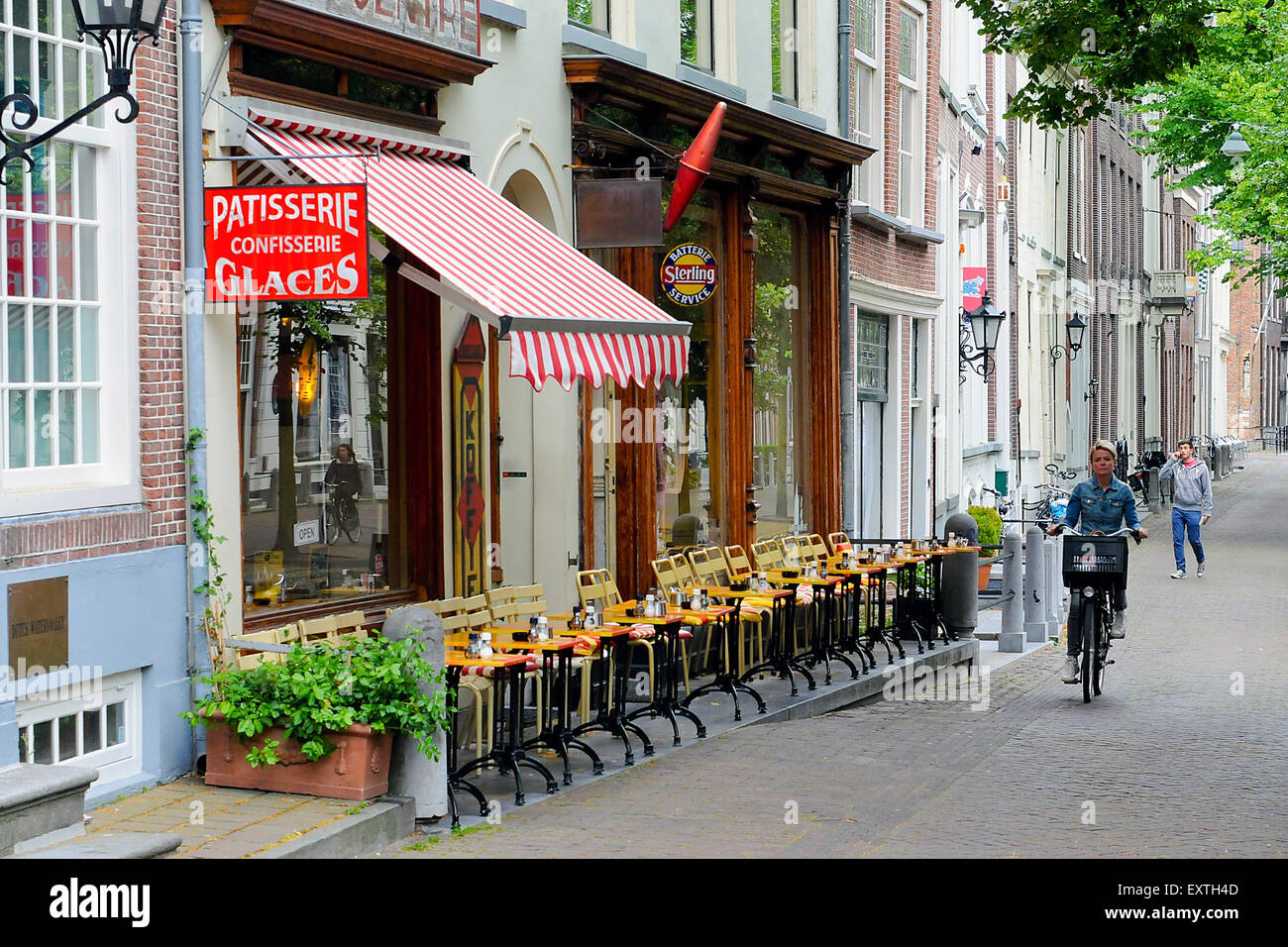 A pastry cafe in Delft, The Netherlands Stock Photo - Alamy