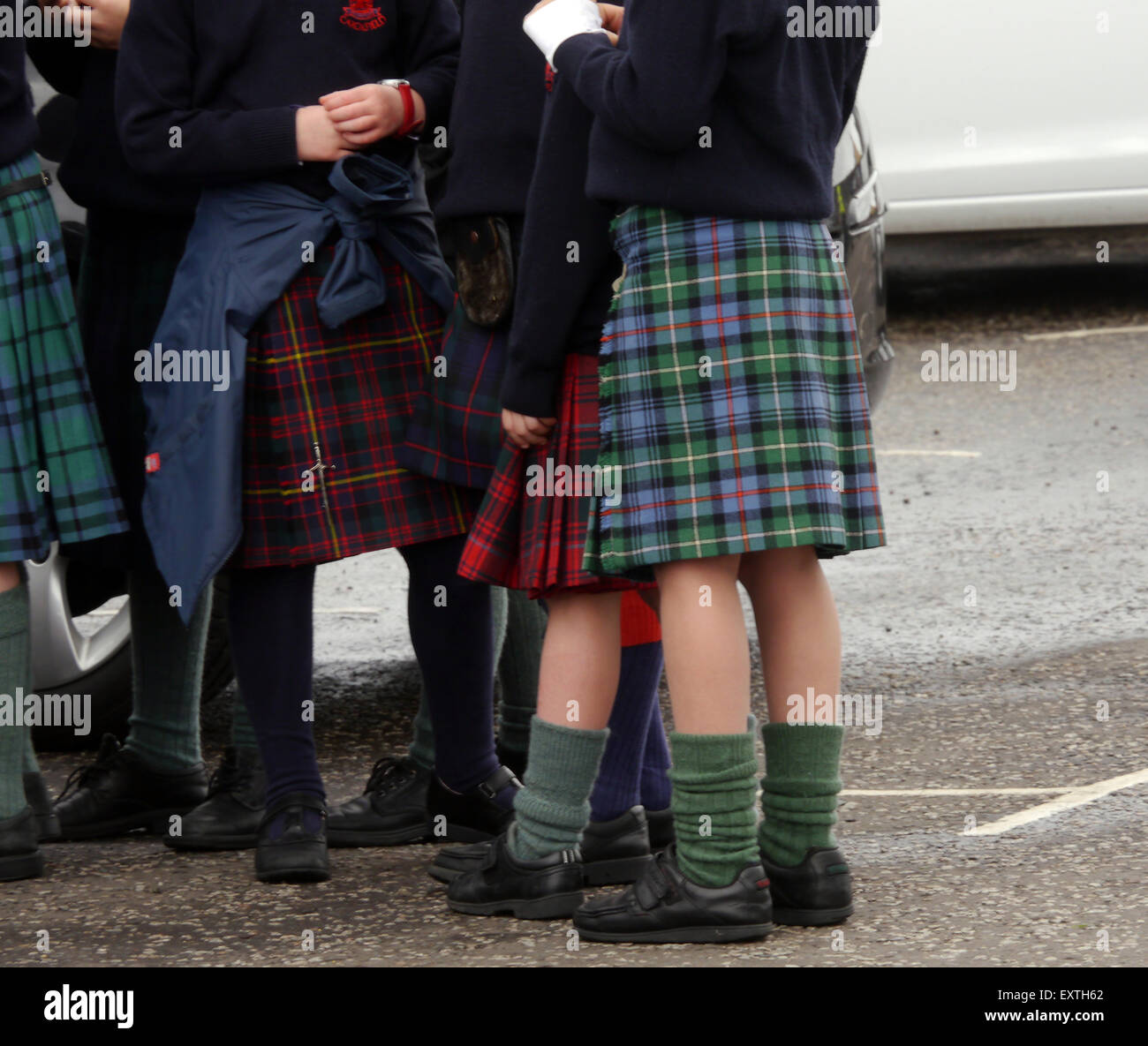 Stirling, Scotland, Great Britain. 02nd June, 2015. Students wear kilts ...