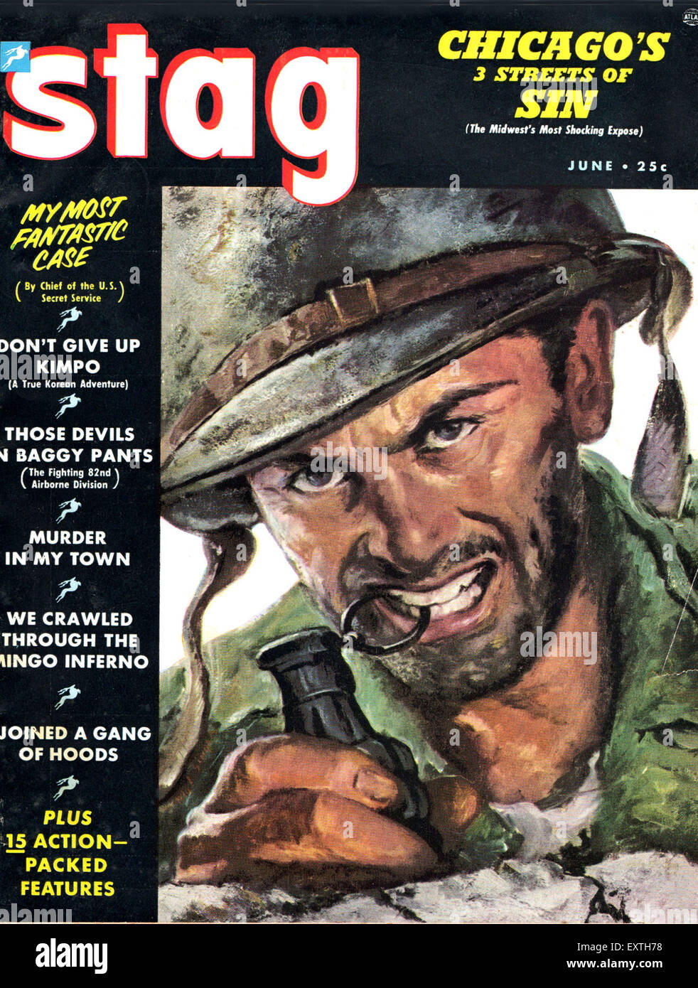 1960s usa stag magazine cover hi-res stock photography and images - Alamy