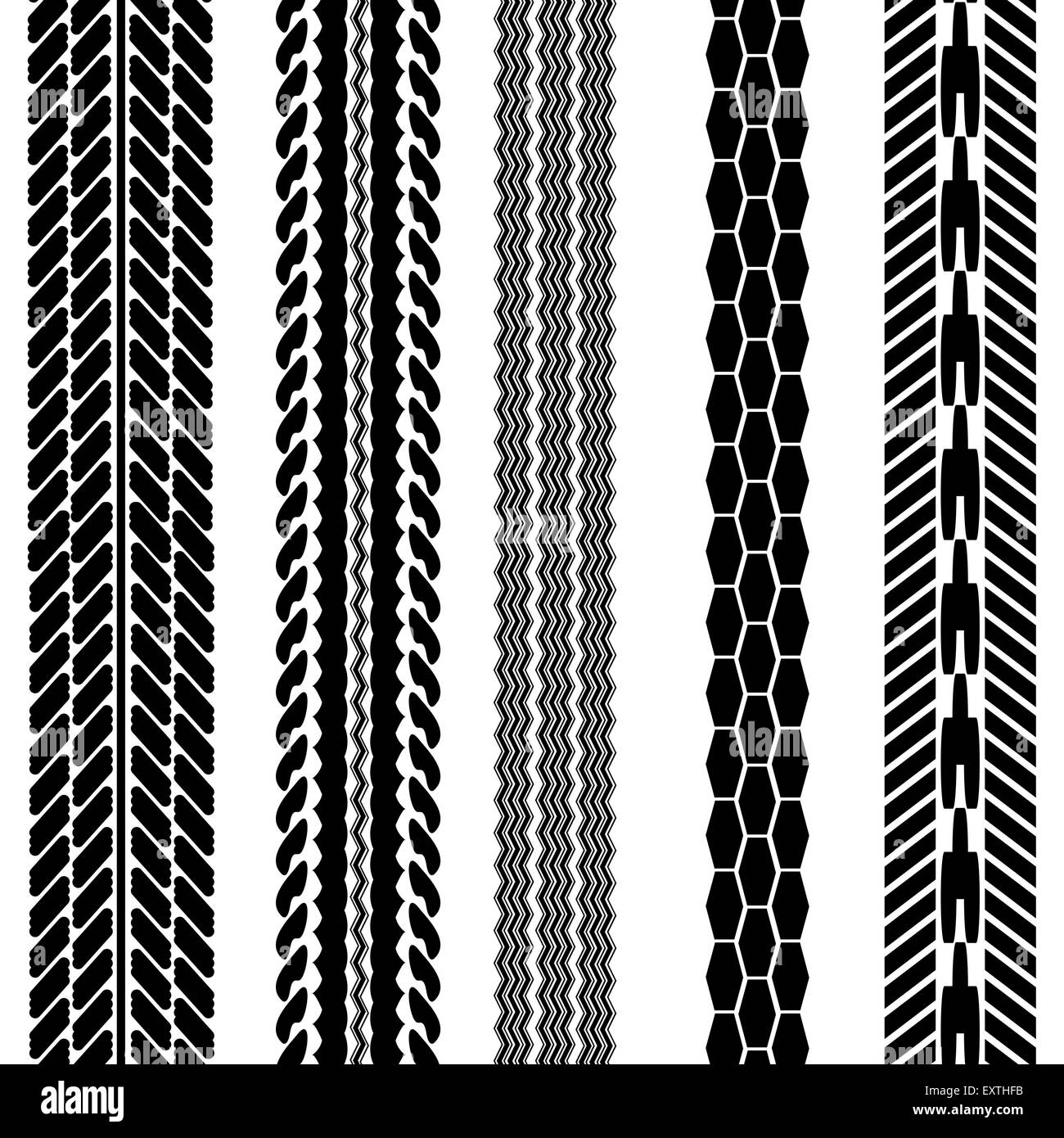 Tires trace Stock Vector Images - Alamy