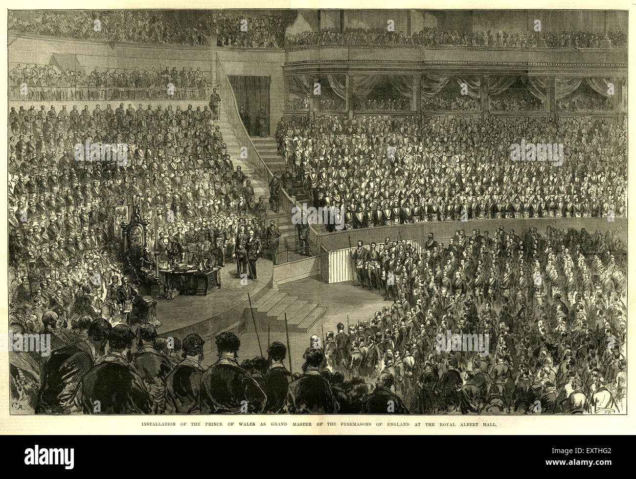1870s uk royal albert hall hi-res stock photography and images - Alamy