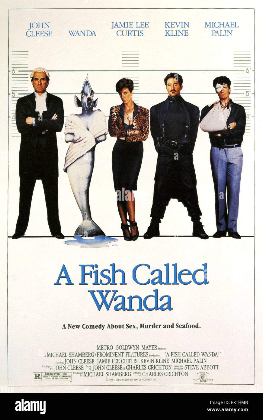 A fish called wanda 1988 john cleese hi-res stock photography and ...
