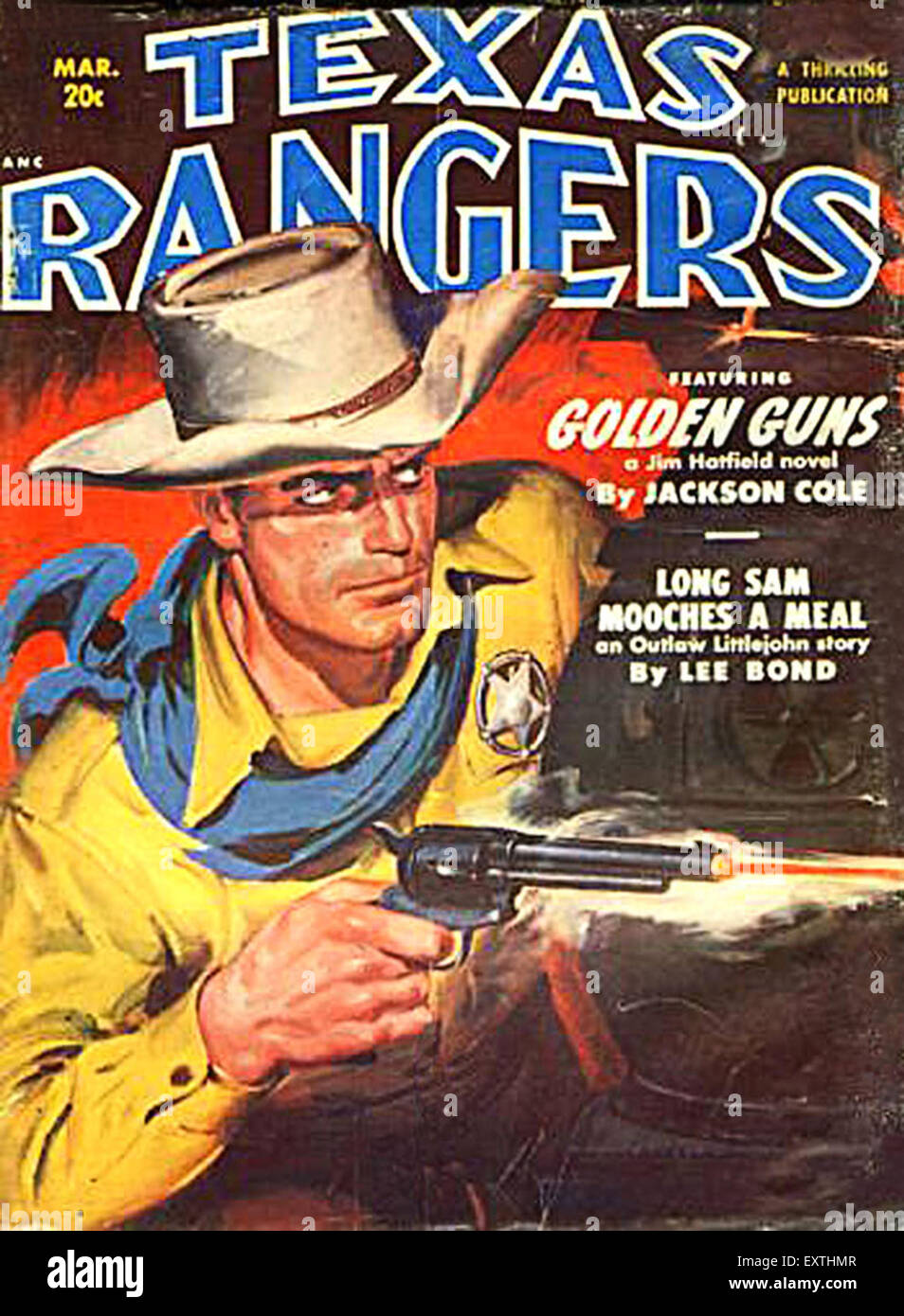 1950s usa texas rangers magazine hi-res stock photography and images ...
