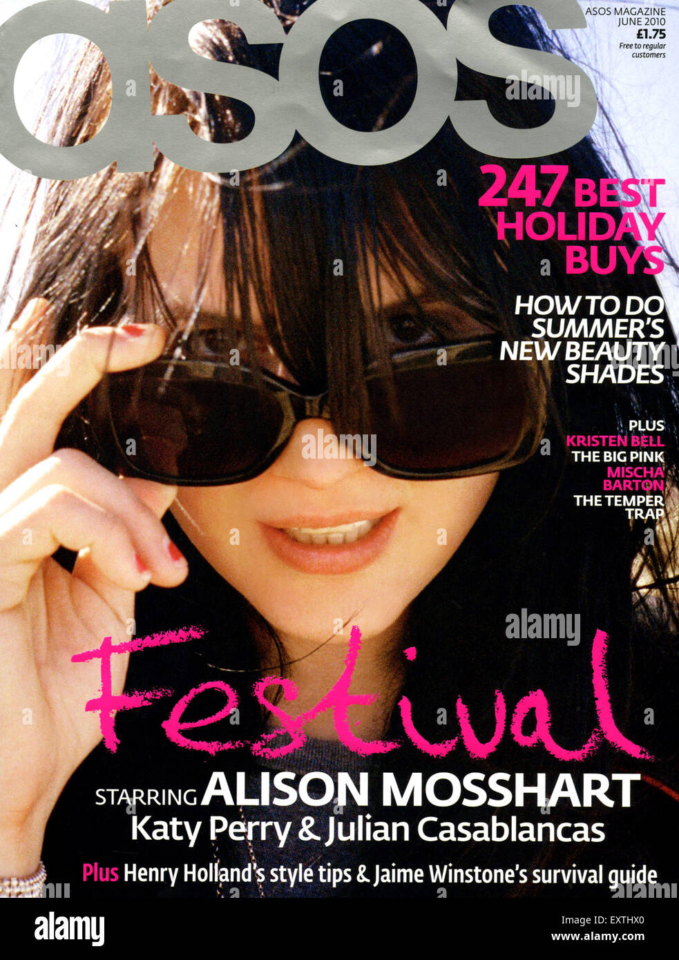 2010s UK ASOS Magazine Cover Stock Photo - Alamy