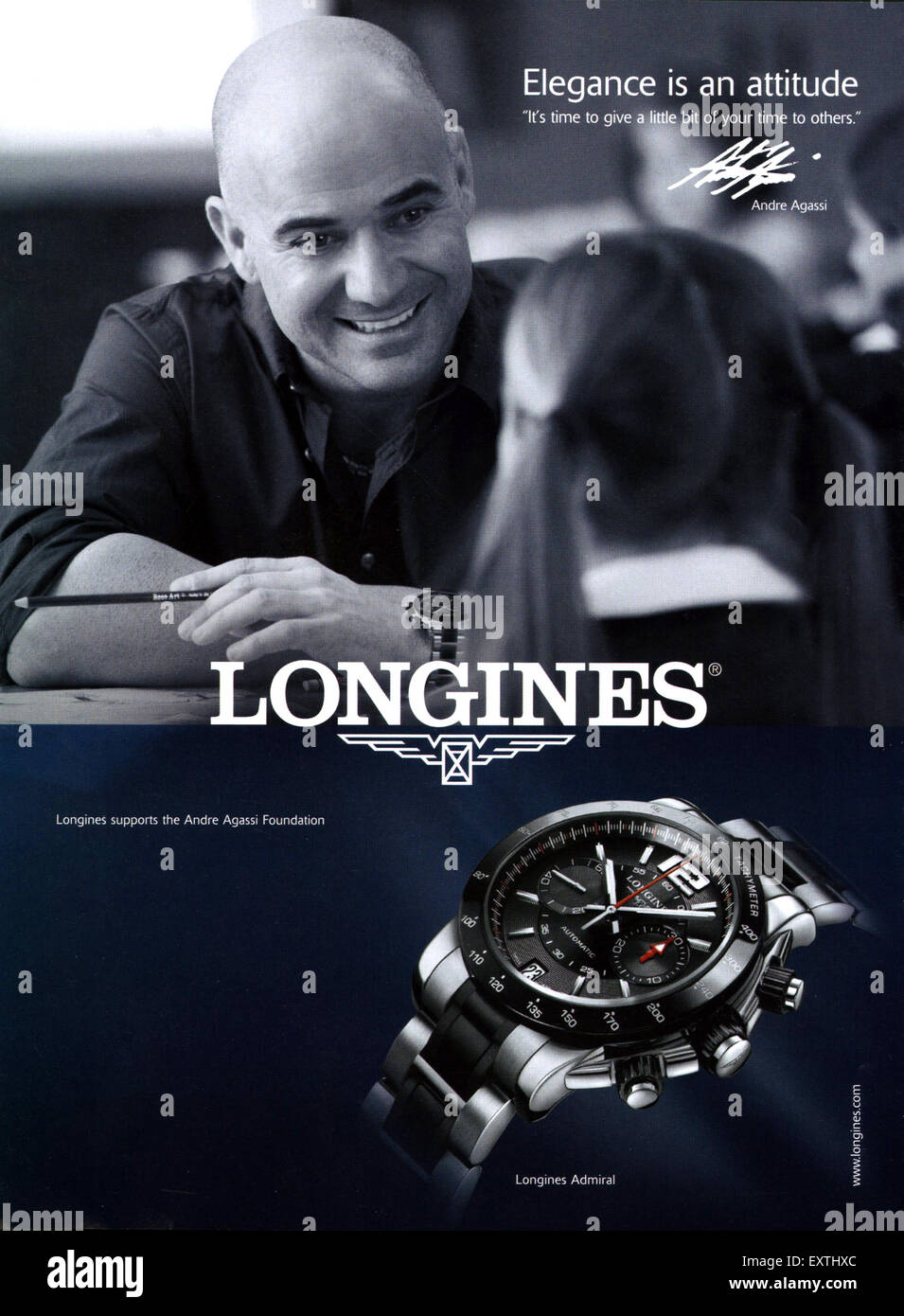 Longines Advert High Resolution Stock Photography and Images - Alamy