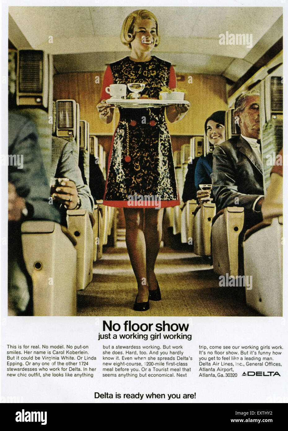 Delta advert hi-res stock photography and images - Alamy