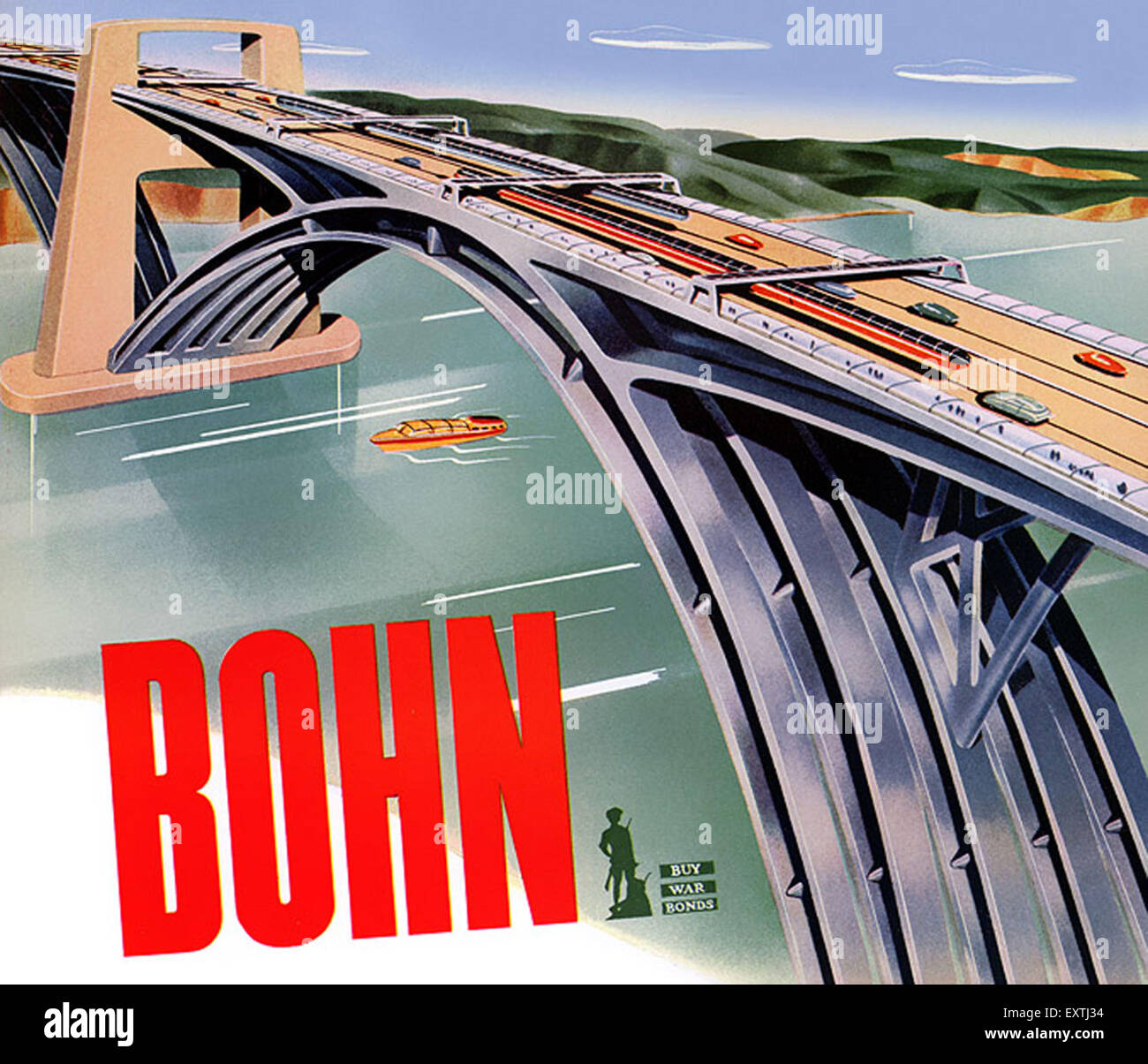 1940s USA Bohn Magazine Advert Stock Photo - Alamy