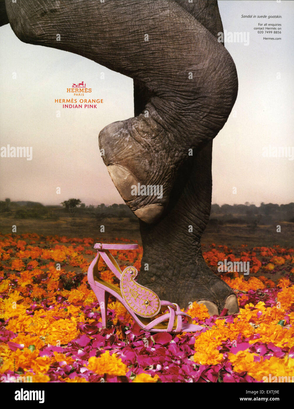 2000s UK Hermes Magazine Advert Stock Photo - Alamy