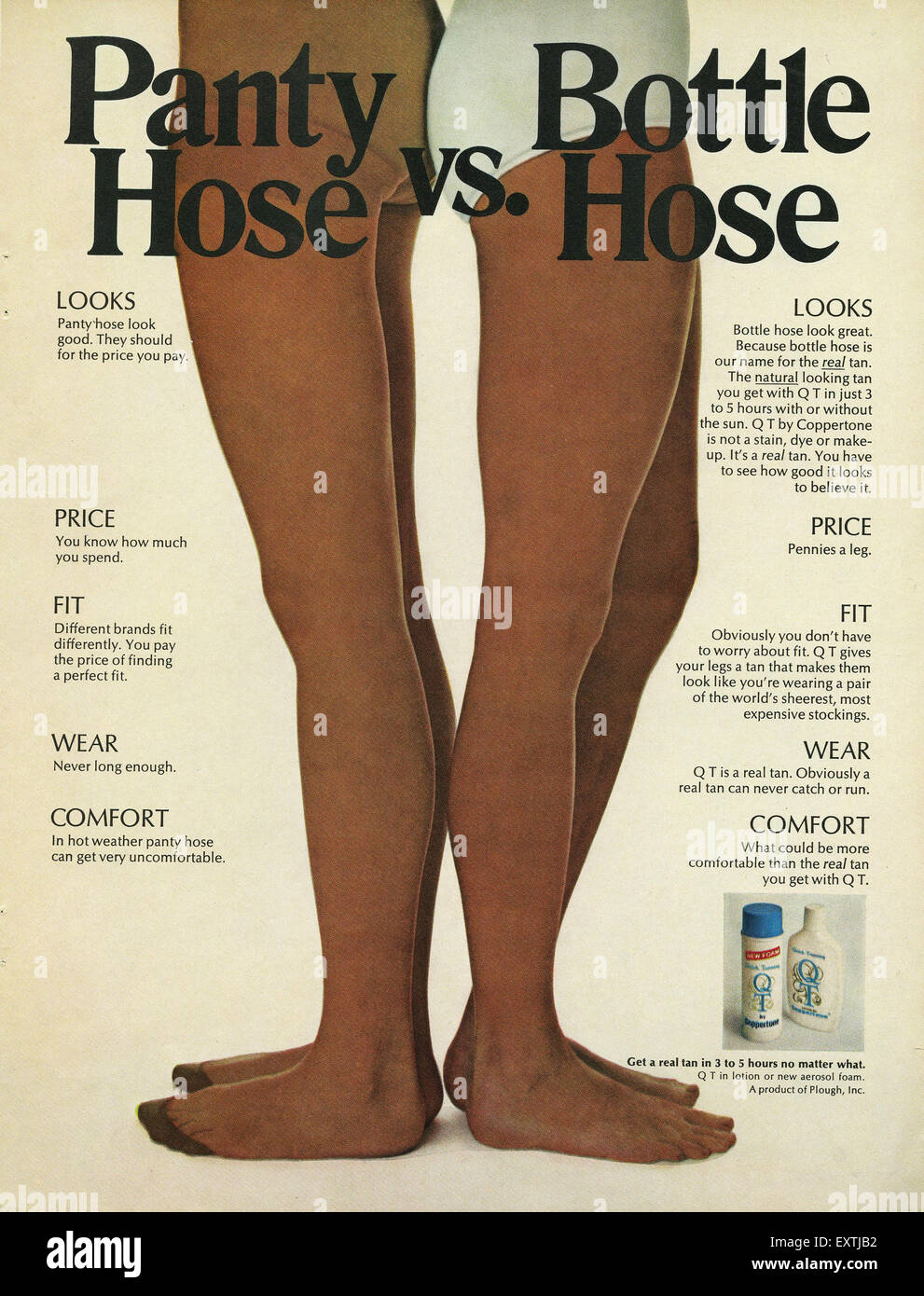 1960s UK QT Magazine Advert Stock Photo - Alamy