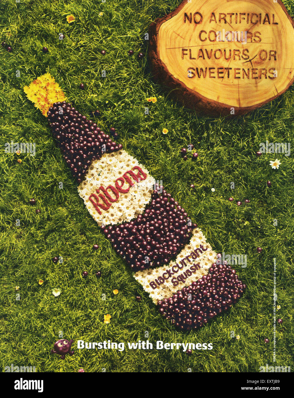 2010s UK Ribena Magazine Advert Stock Photo - Alamy