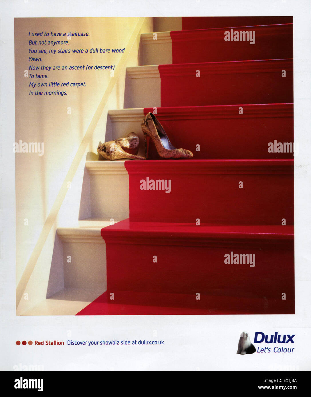 2010s UK Dulux Magazine Advert Stock Photo - Alamy