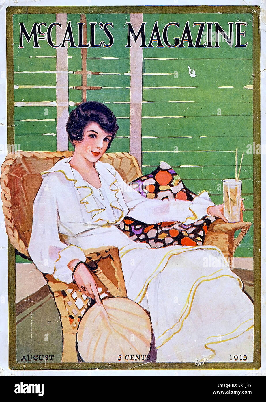 1915 magazine cover hi-res stock photography and images - Alamy