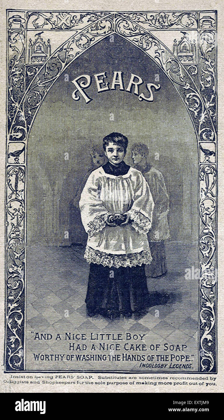 1890 advert hi-res stock photography and images - Alamy