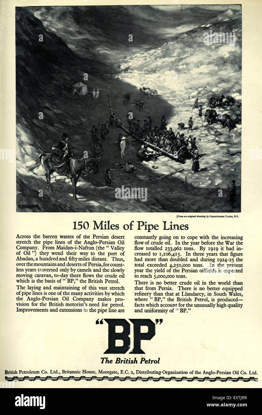 Bp magazine advert hi-res stock photography and images - Alamy