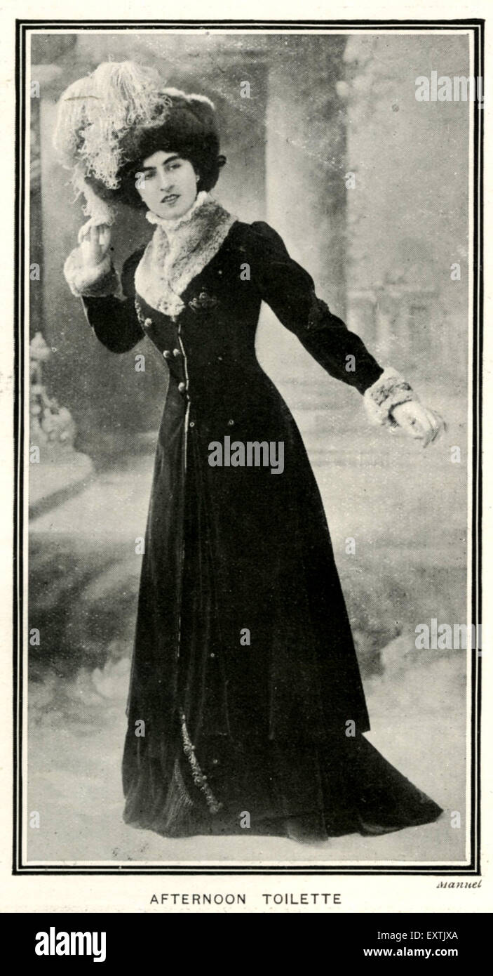 1910s UK Womens Fashion Magazine Plate Stock Photo - Alamy