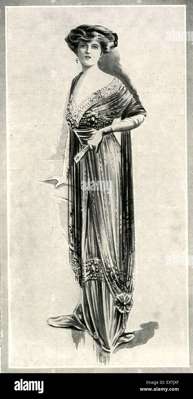 Women's fashion 1910 hi-res stock photography and images - Alamy