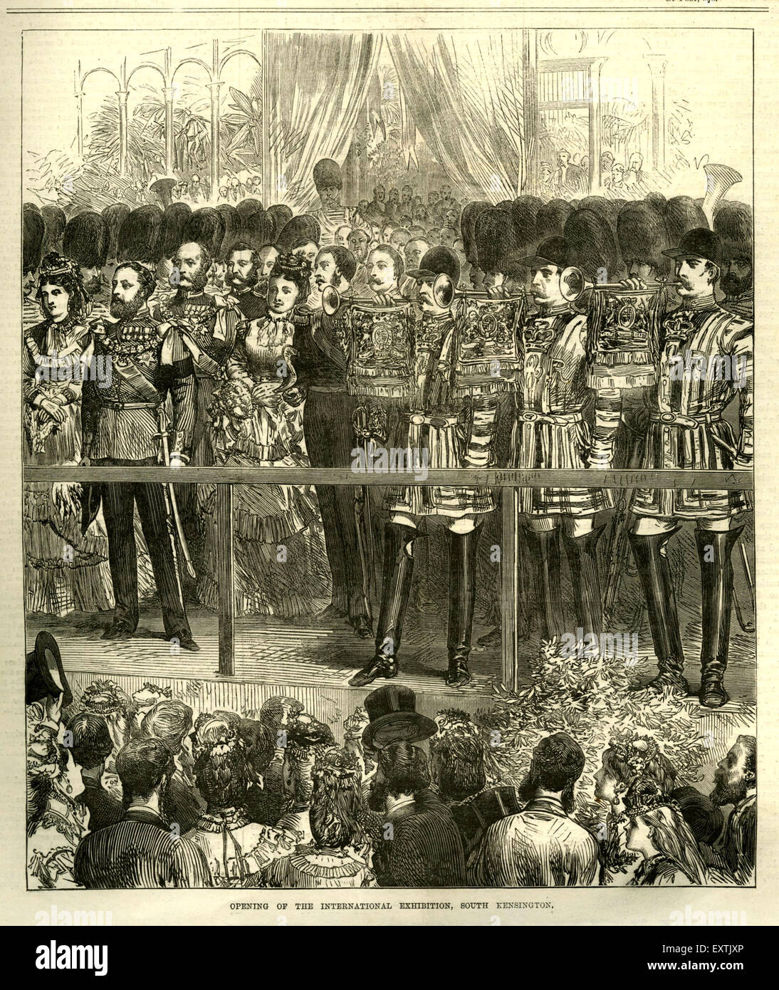 International exhibition 1871 london hi-res stock photography and ...