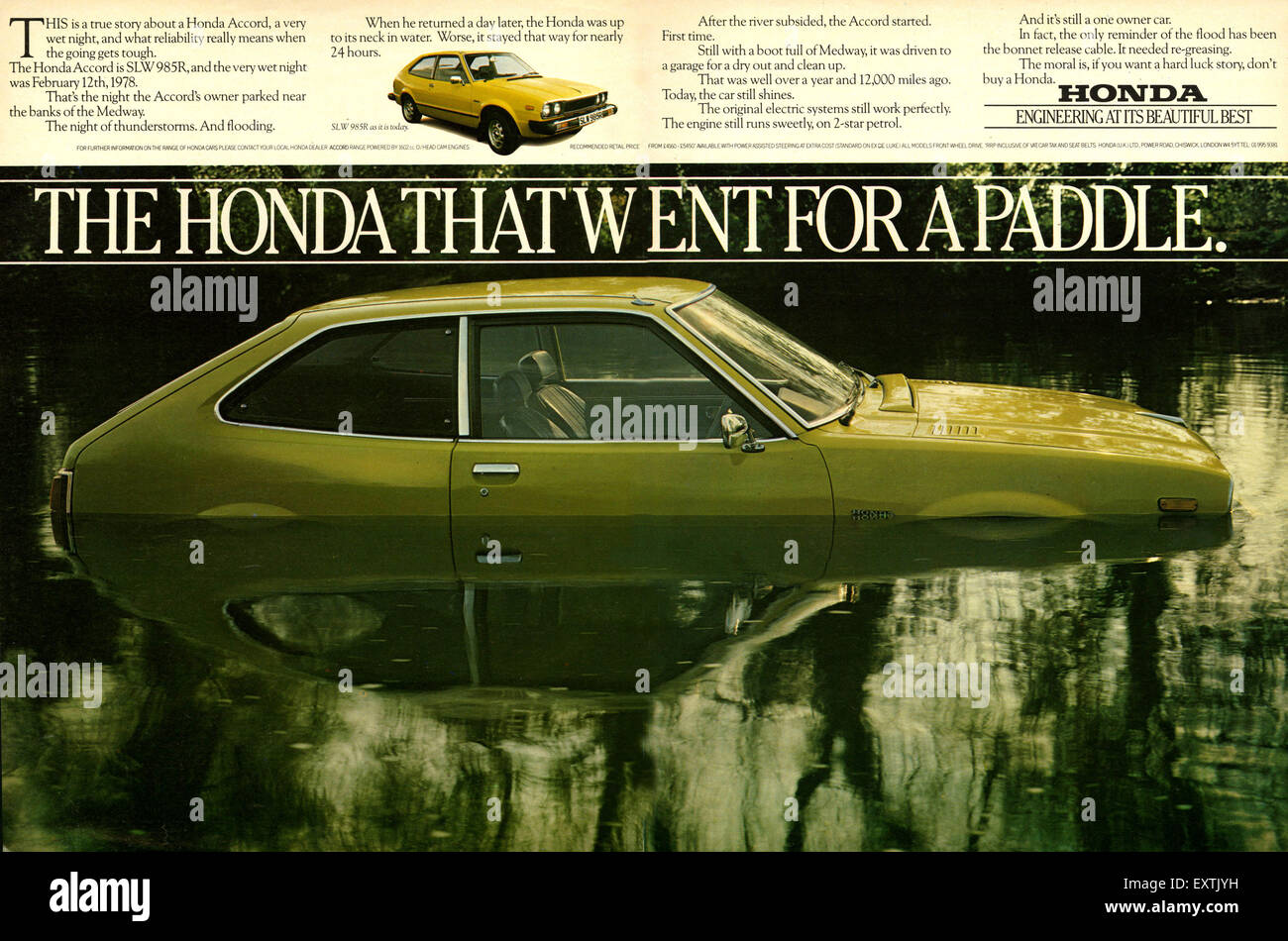 Honda Advert High Resolution Stock Photography and Images - Alamy