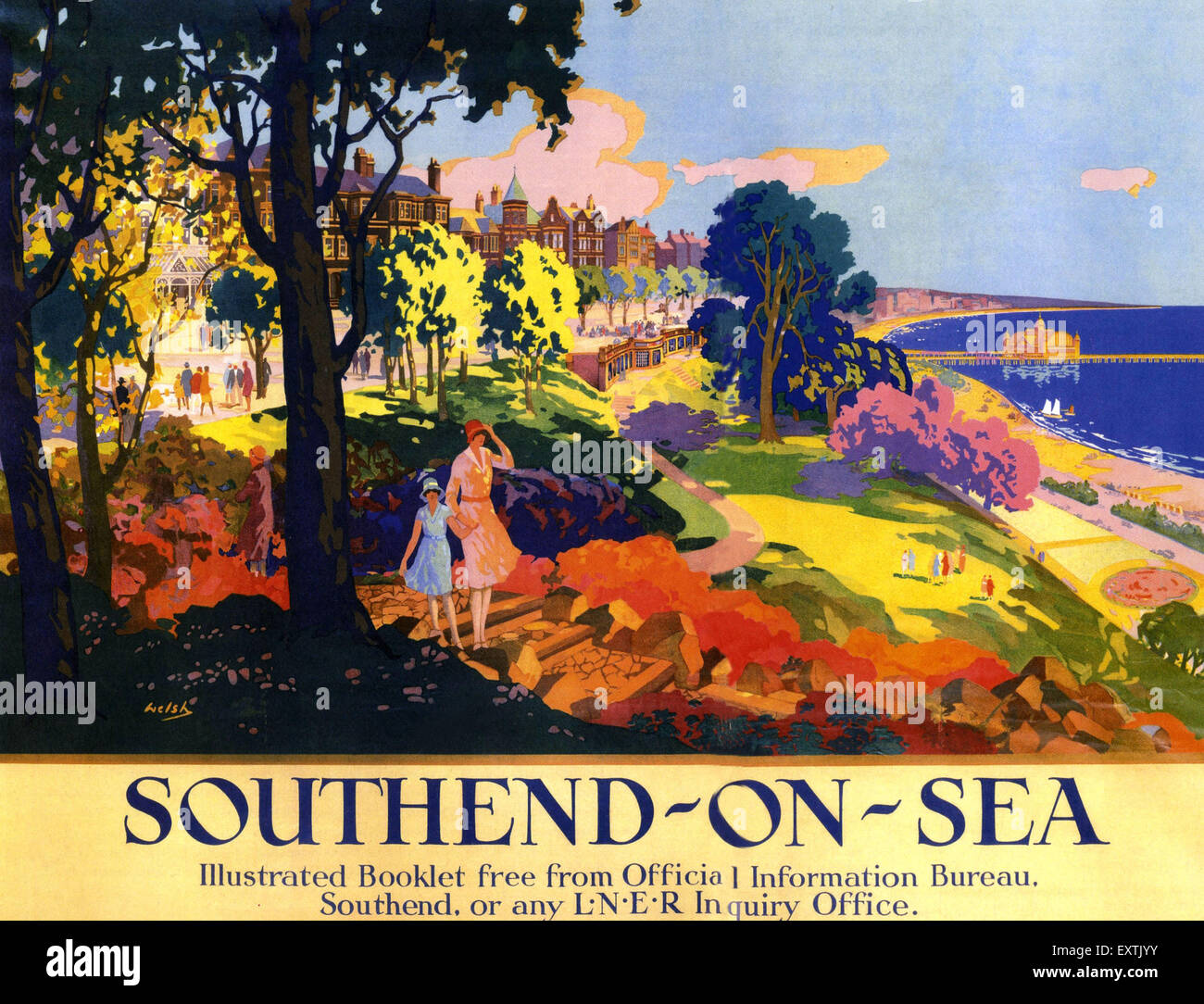 1920s UK LNER / British Rail Poster Stock Photo - Alamy