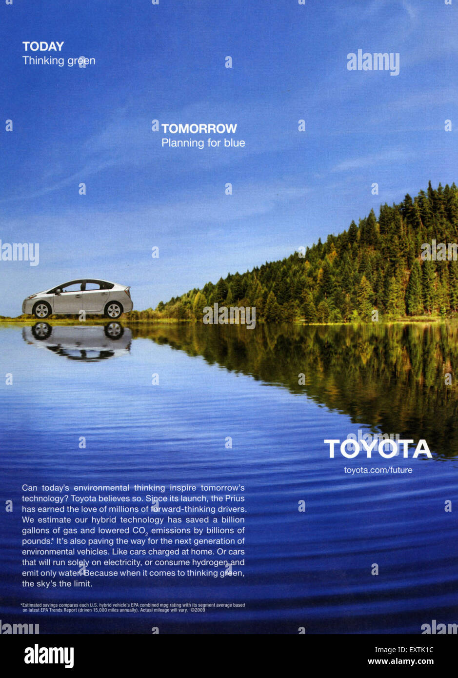 2010s uk toyota magazine advert hi-res stock photography and images - Alamy