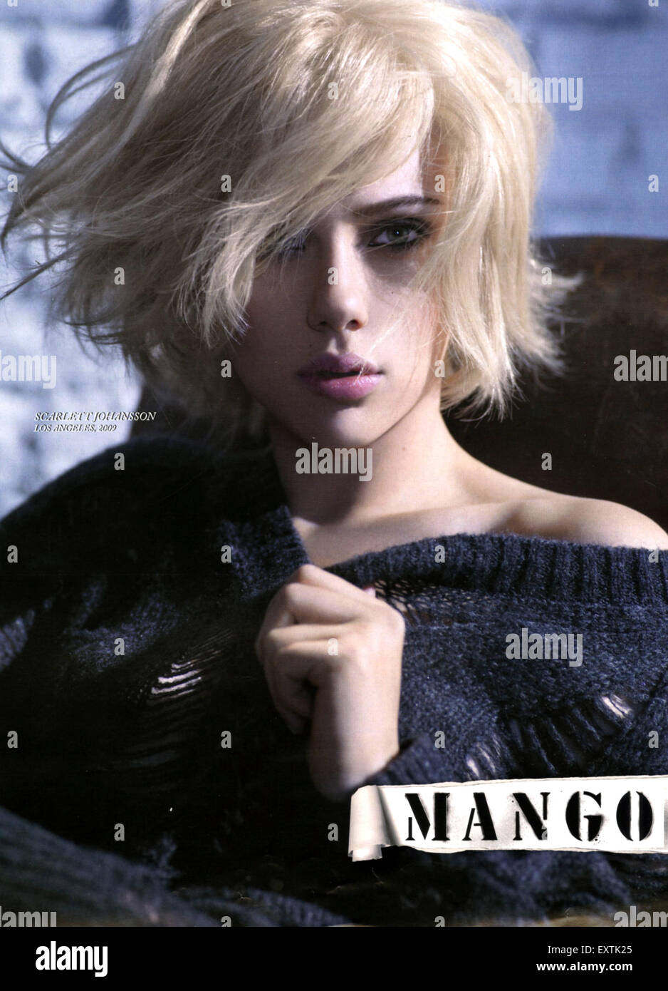 2010s UK Mango Magazine Advert Stock Photo - Alamy