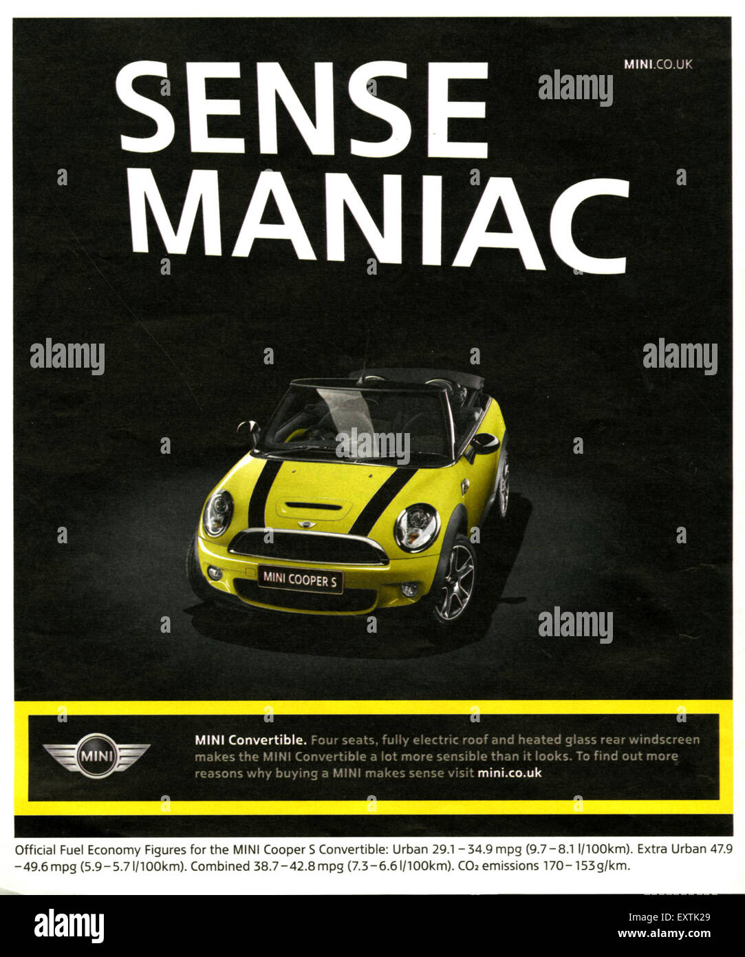 2010s UK Mini Magazine Advert Stock Photo - Alamy