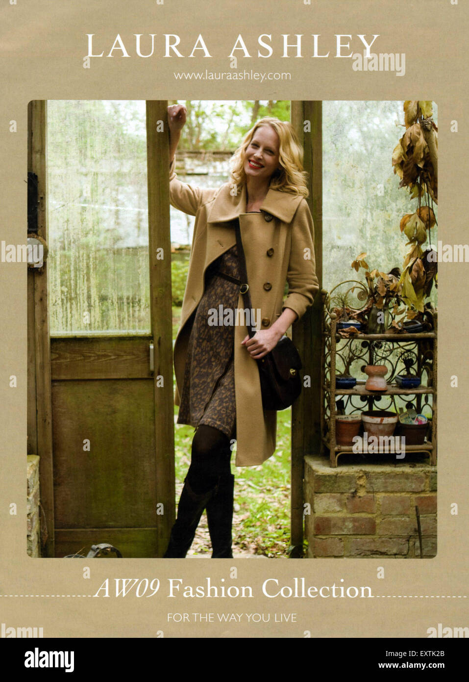 2010s UK Laura Ashley Magazine Advert Stock Photo - Alamy