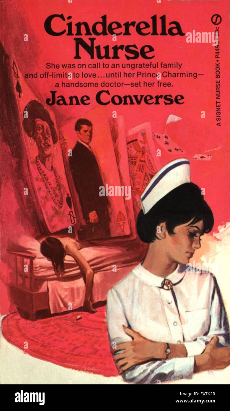 1960s USA Cinderella Nurse Book Cover Stock Photo - Alamy