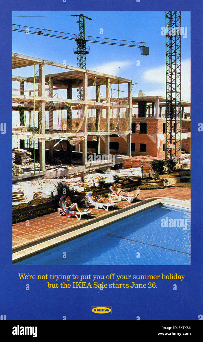 2000s UK Ikea Magazine Advert Stock Photo - Alamy