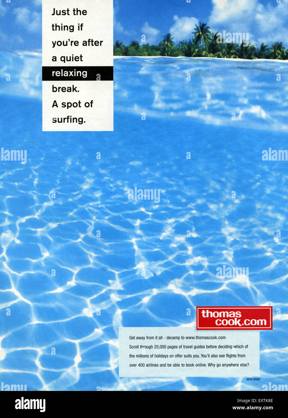 Thomas Cook Advert High Resolution Stock Photography and Images - Alamy