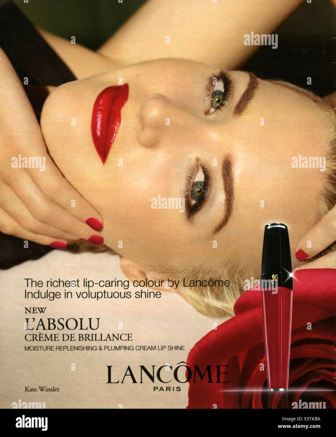 2010s UK Lancome Magazine Advert Stock Photo - Alamy
