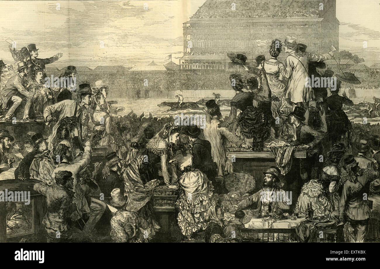 1870s horse racing hi-res stock photography and images - Alamy
