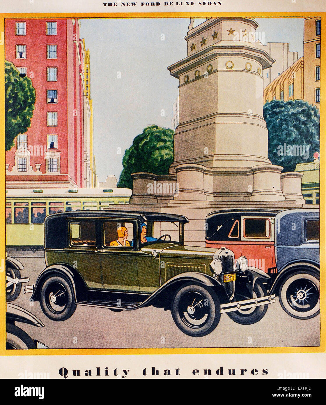 1920s USA Ford Magazine Advert Stock Photo - Alamy