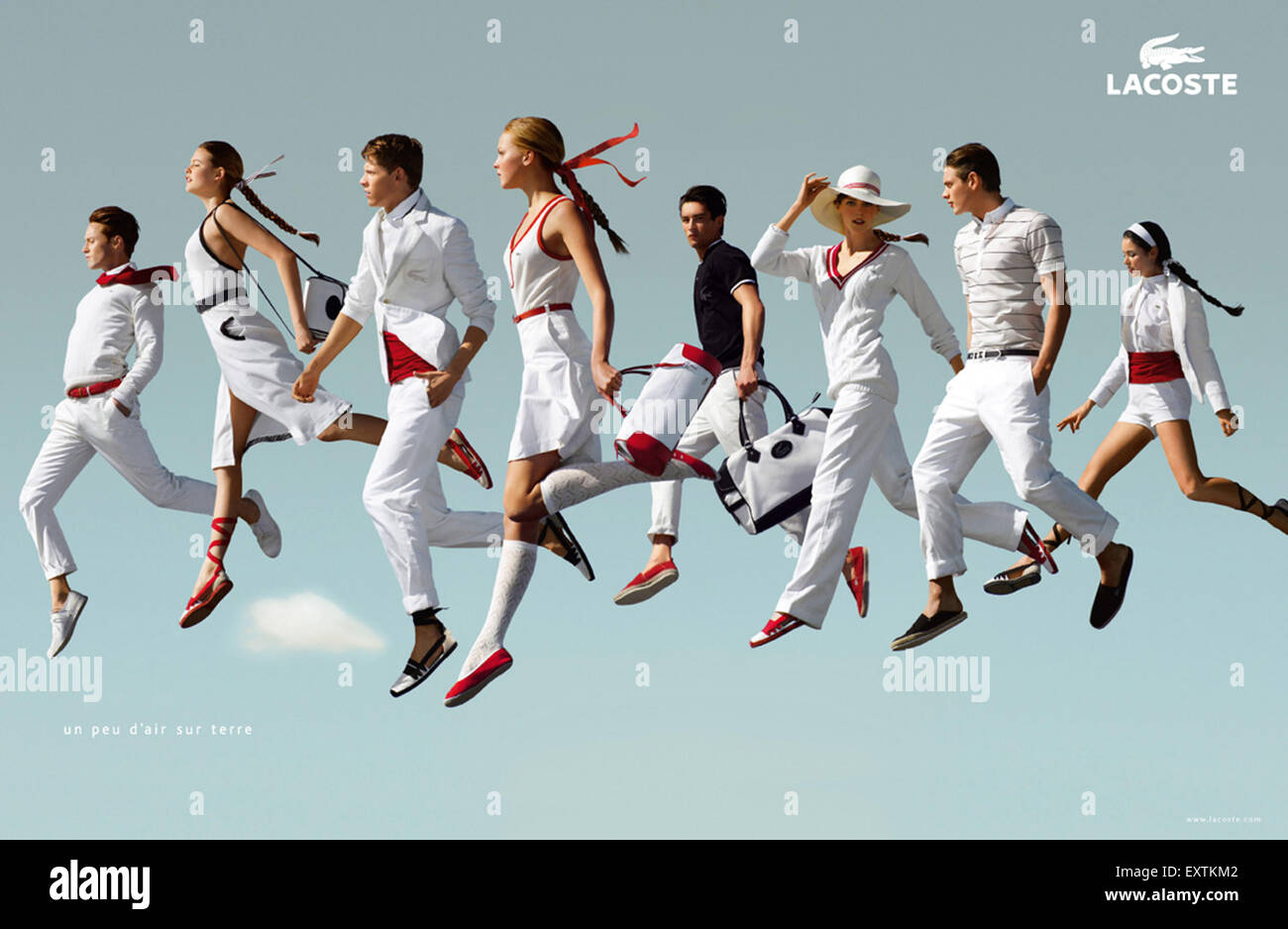 2000s UK Lacoste Magazine Advert Stock Photo - Alamy