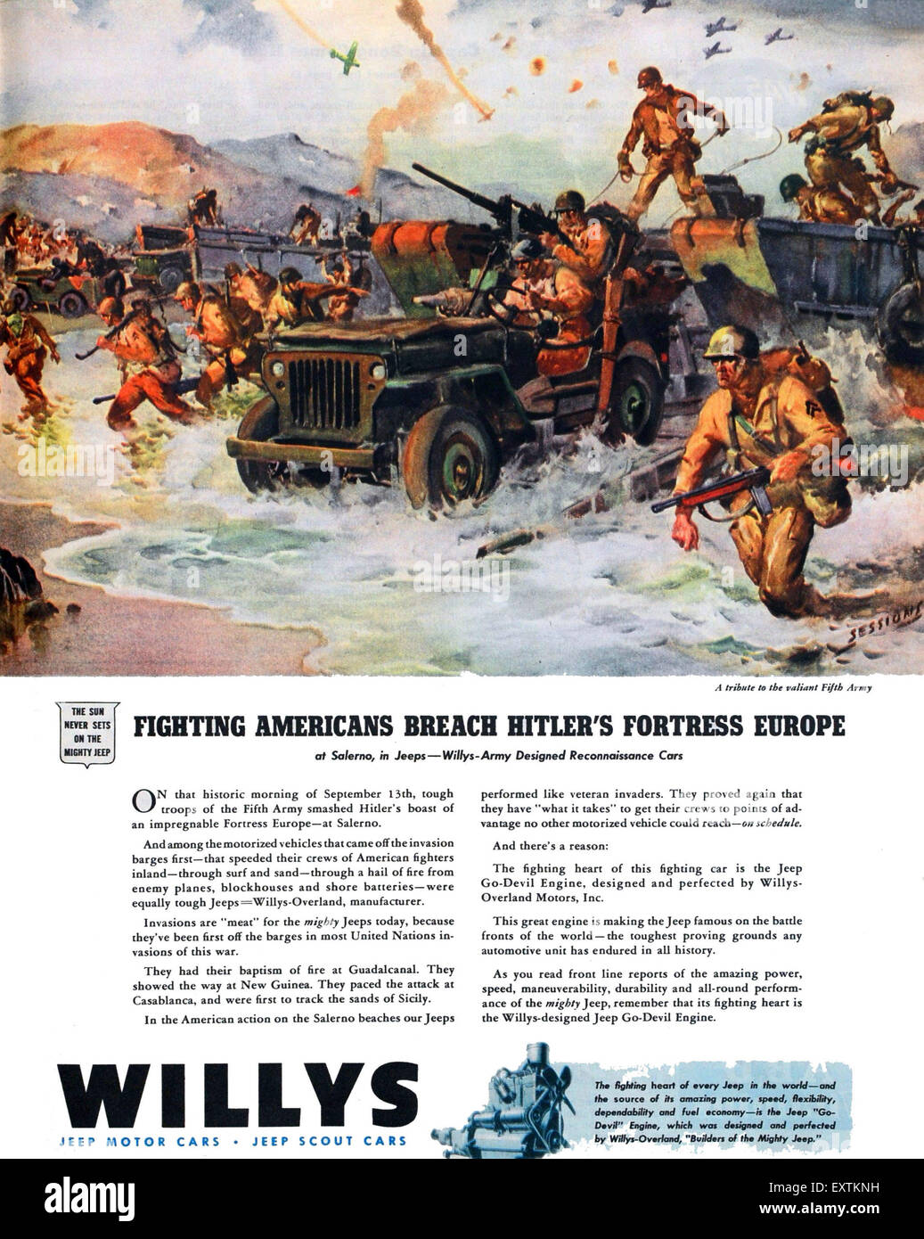 Willys magazine advert hi-res stock photography and images - Alamy