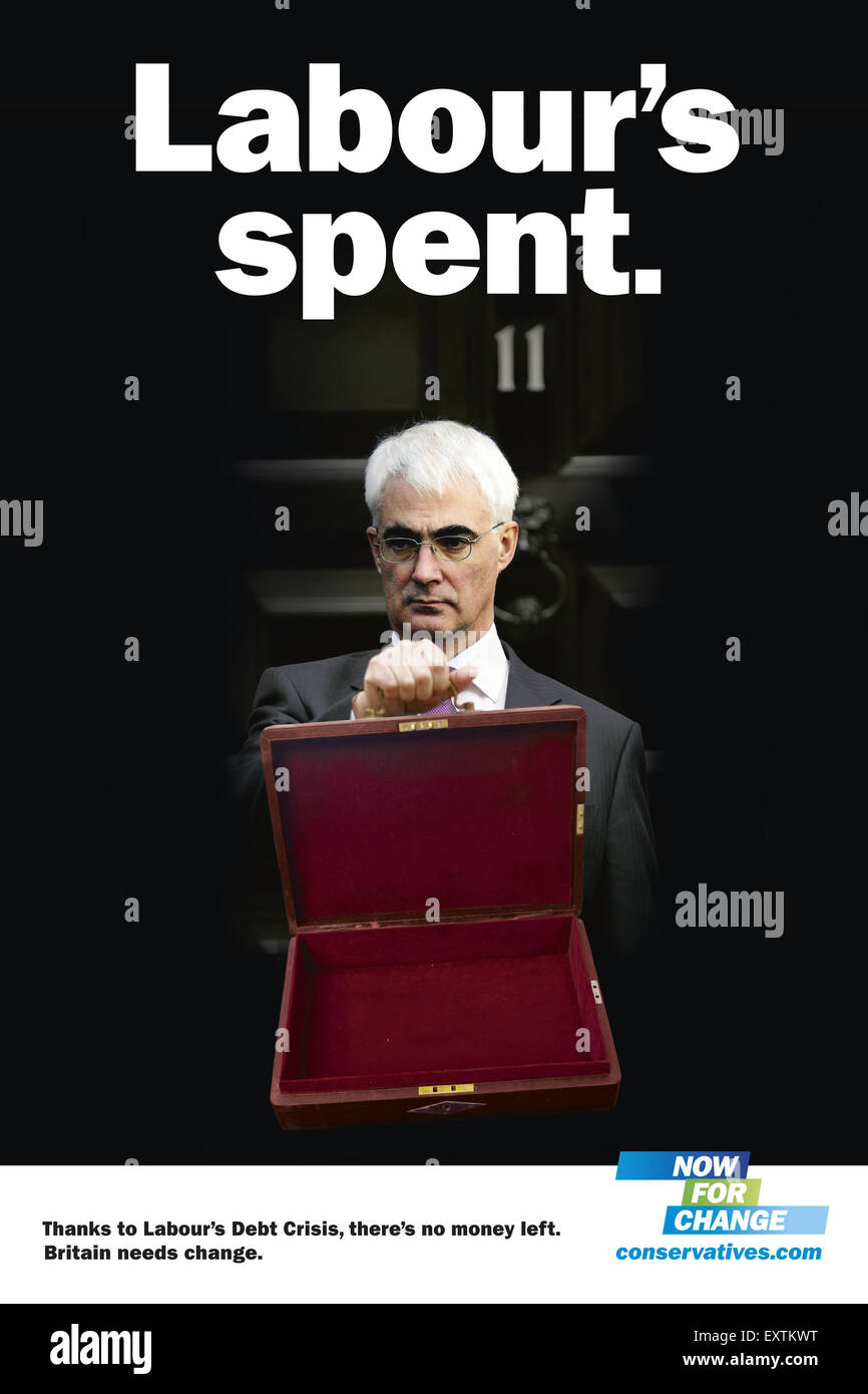 2010s UK The Conservative Party Poster Stock Photo - Alamy