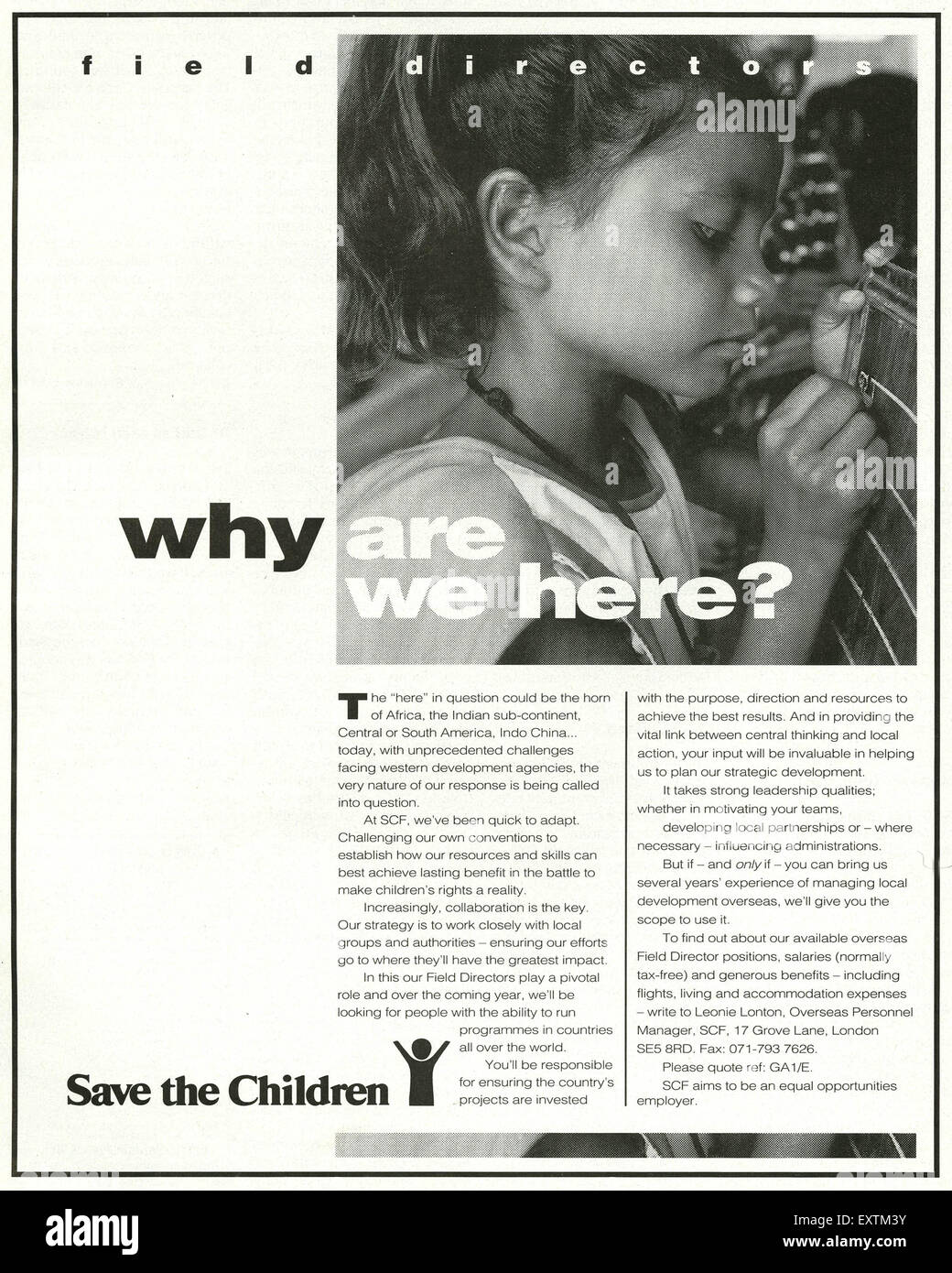 Advert magazine children hi-res stock photography and images - Alamy