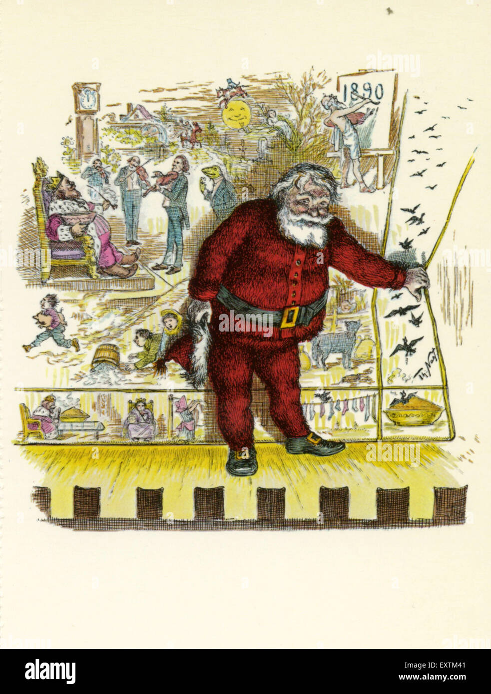 Christmas 1890 hi-res stock photography and images - Alamy