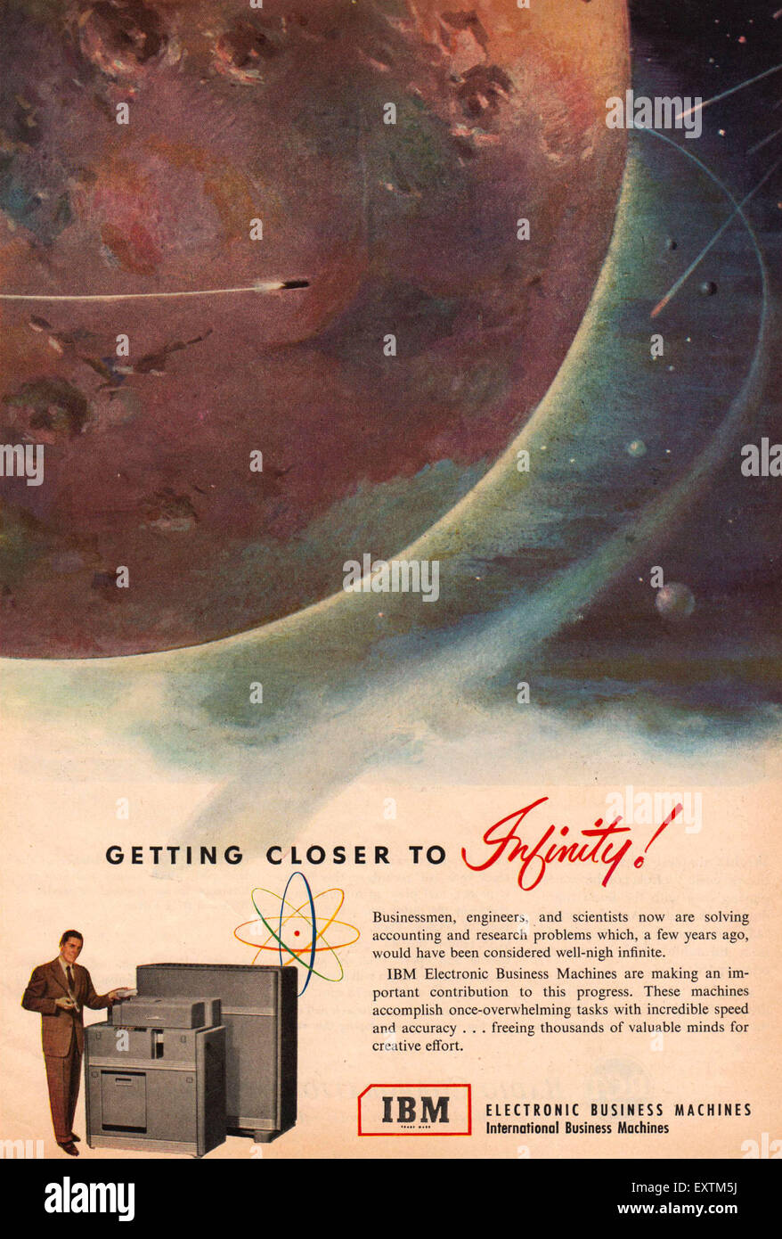 1950s computers hi-res stock photography and images - Alamy