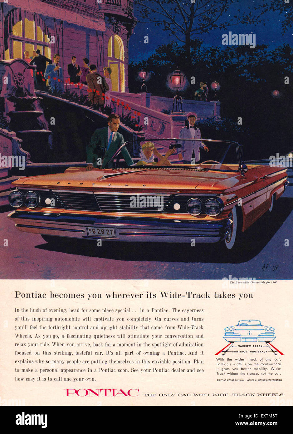 1960s usa pontiac magazine advert hi-res stock photography and images ...