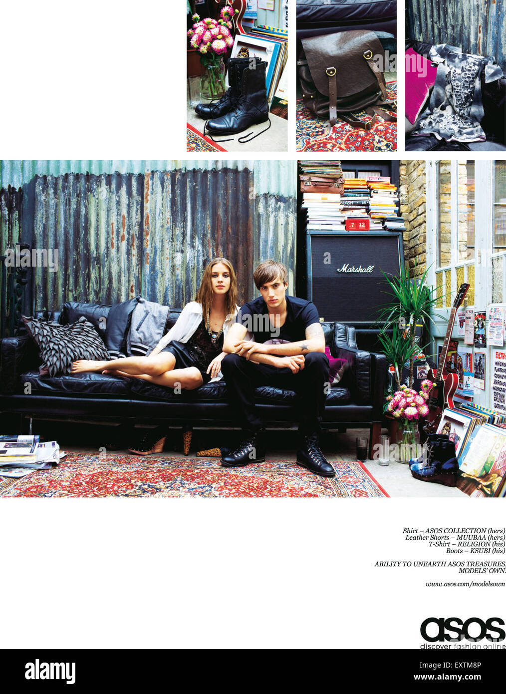 2010s UK ASOS Magazine Advert Stock Photo - Alamy