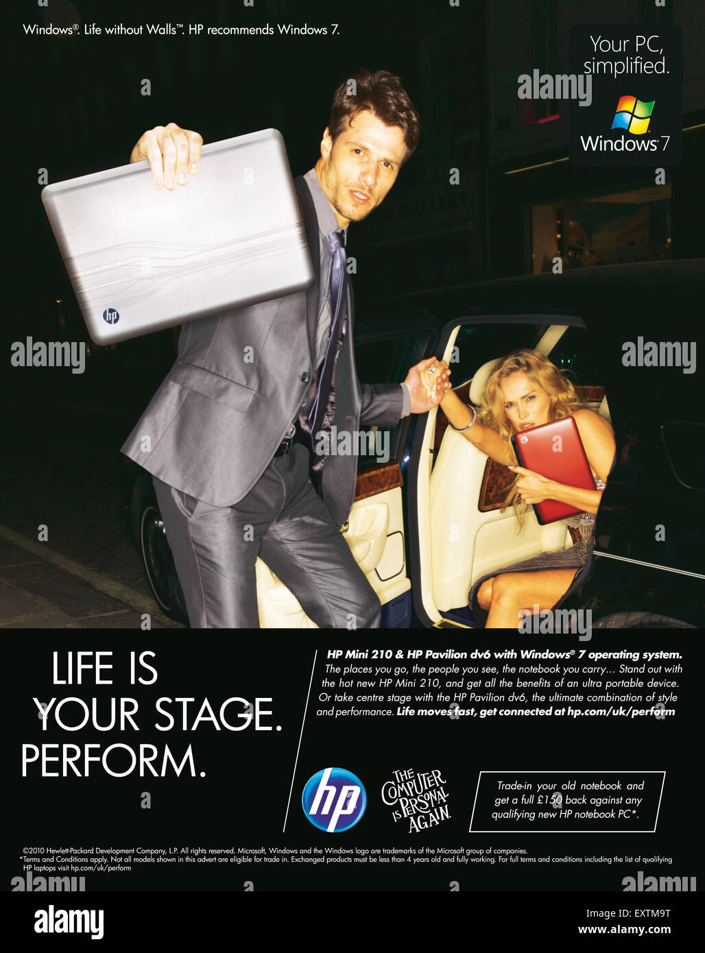 Hewlett packard computers hi-res stock photography and images - Alamy